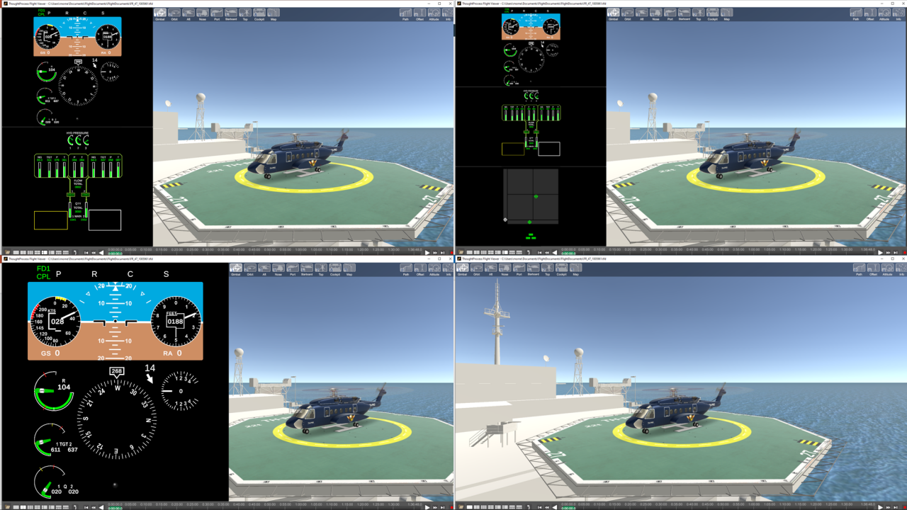 Helicopter Flight Data Monitoring and 3D Analytical Software | Thought ...